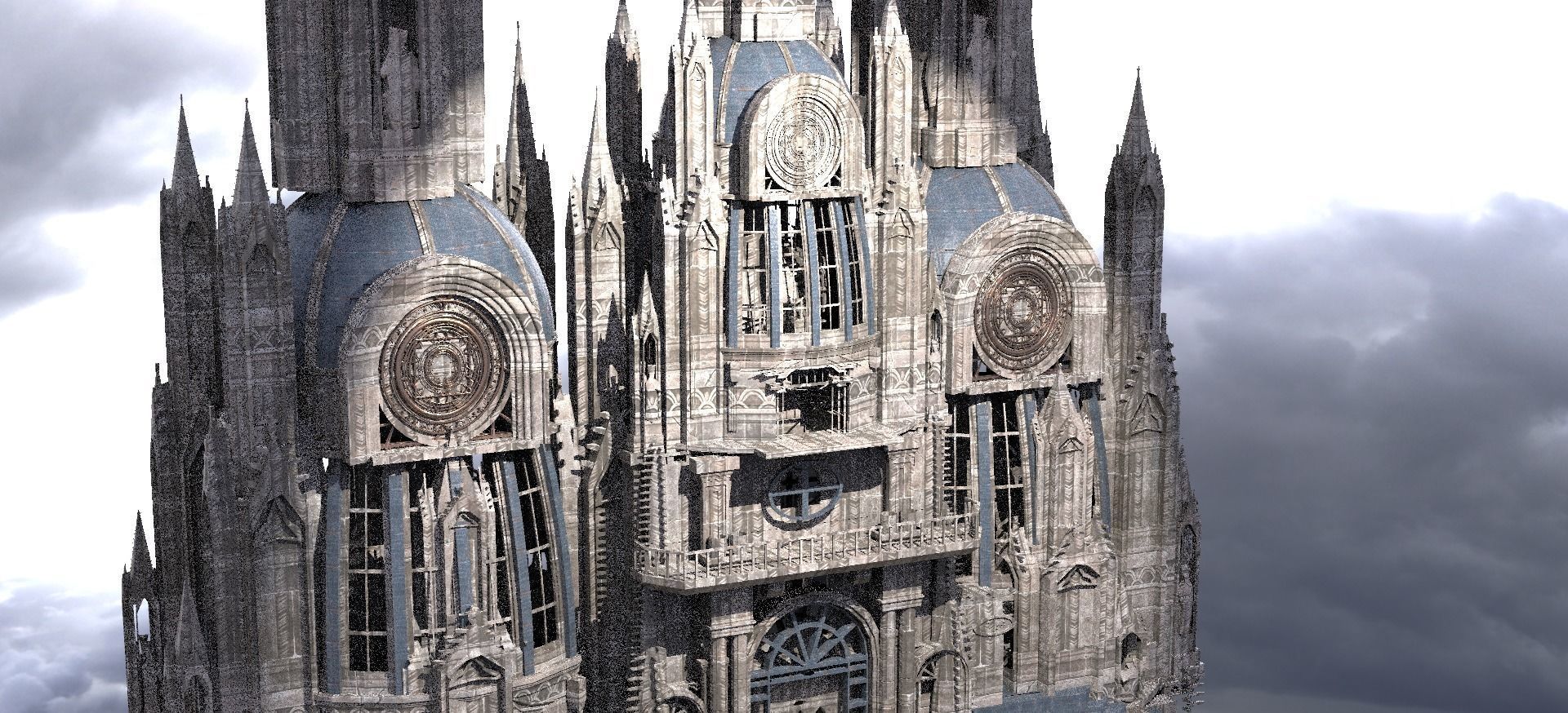 Imperial Desert Tower Halls Kit bash 3D model | CGTrader