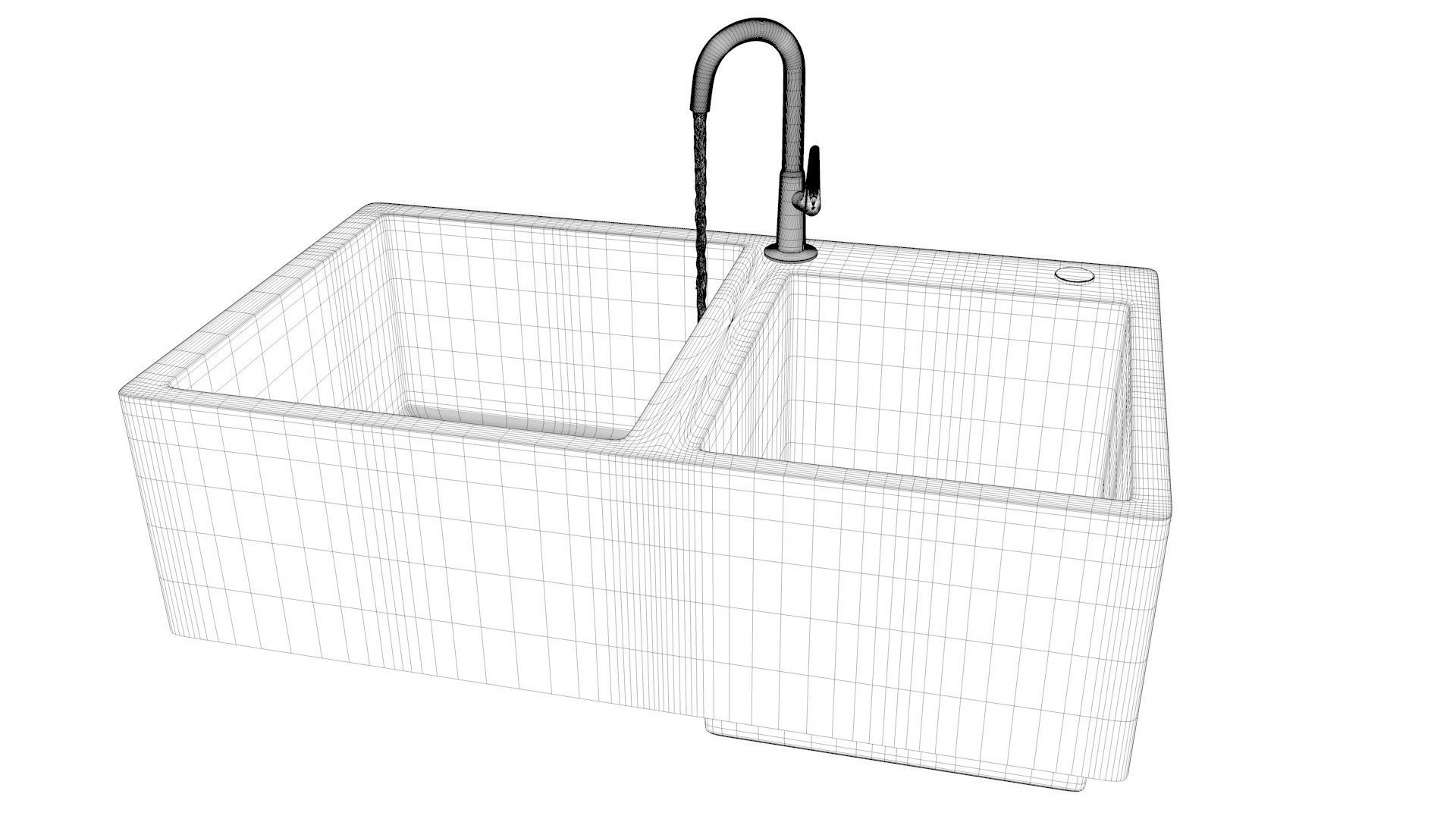 Kitchen Sink 3D model | CGTrader