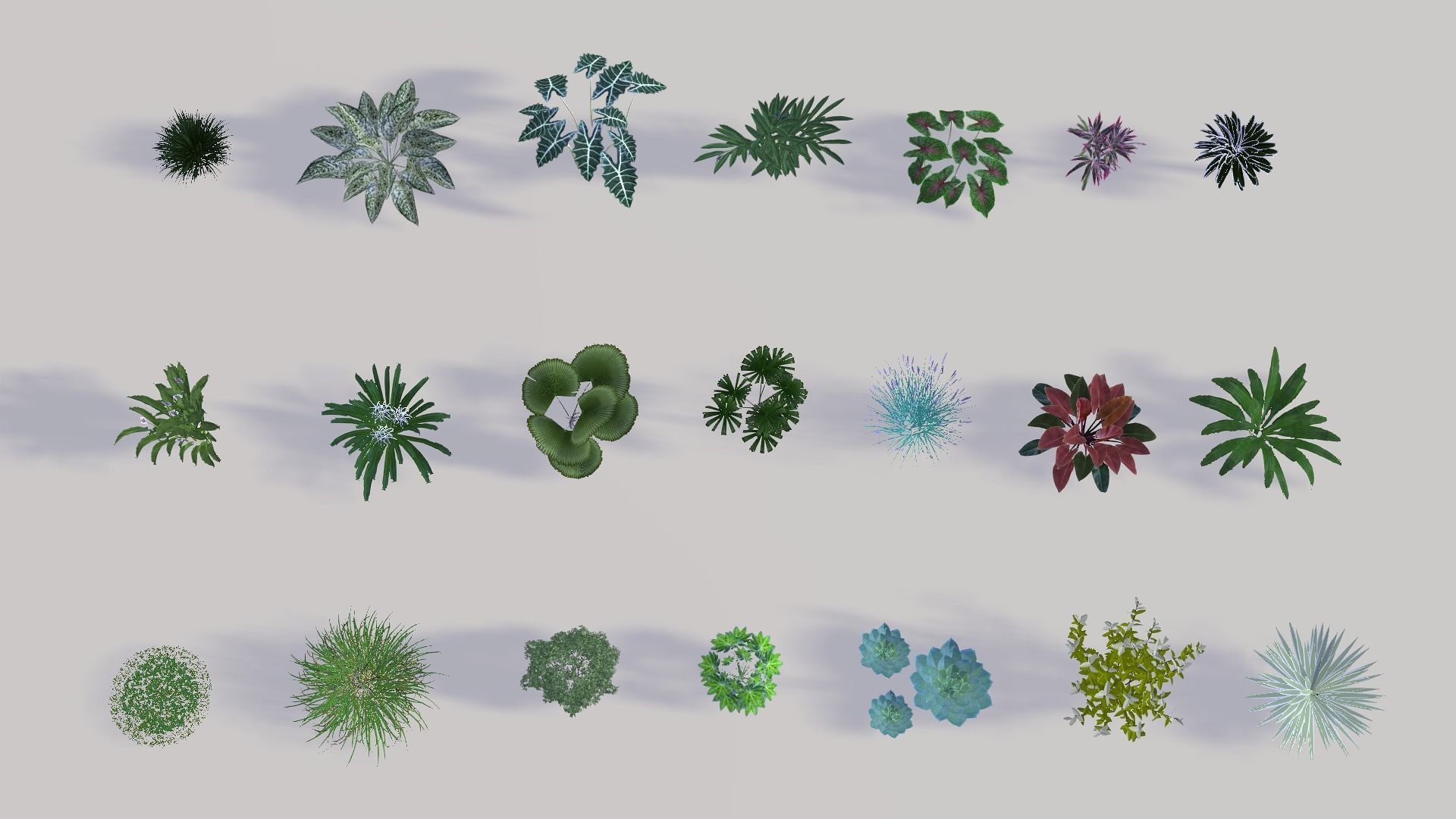 Grass Pack With HD Texture 3D model | CGTrader