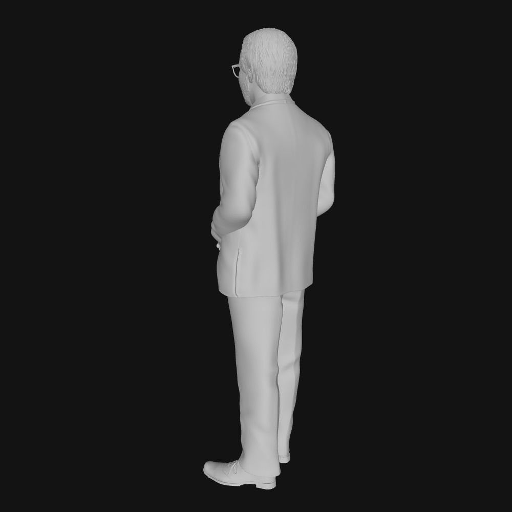 MAN IN SUIT- OFFICER- BUSINESS MAN- BUREAUCRAT- CEO- CFO- CTO 3D model ...