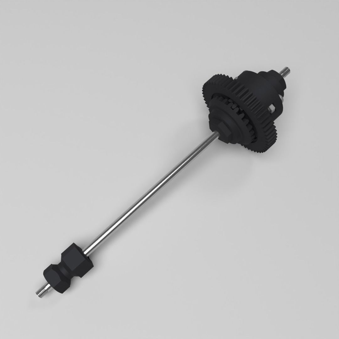 direct drive differential 3D model 3D printable | CGTrader