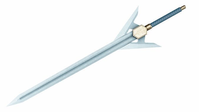 3D model Sword 16 VR / AR / low-poly | CGTrader