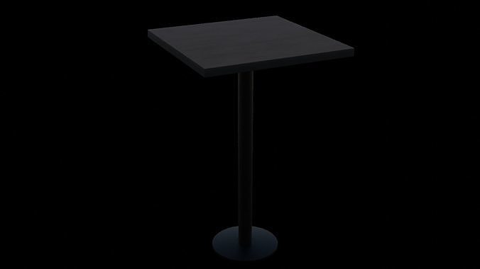 cocktail table 3D model | CGTrader