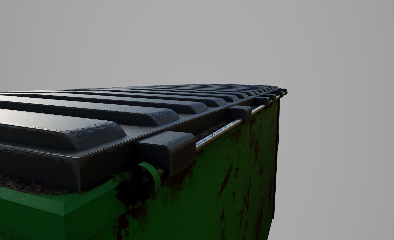 3D model Big Trash dumpster VR / AR / low-poly | CGTrader