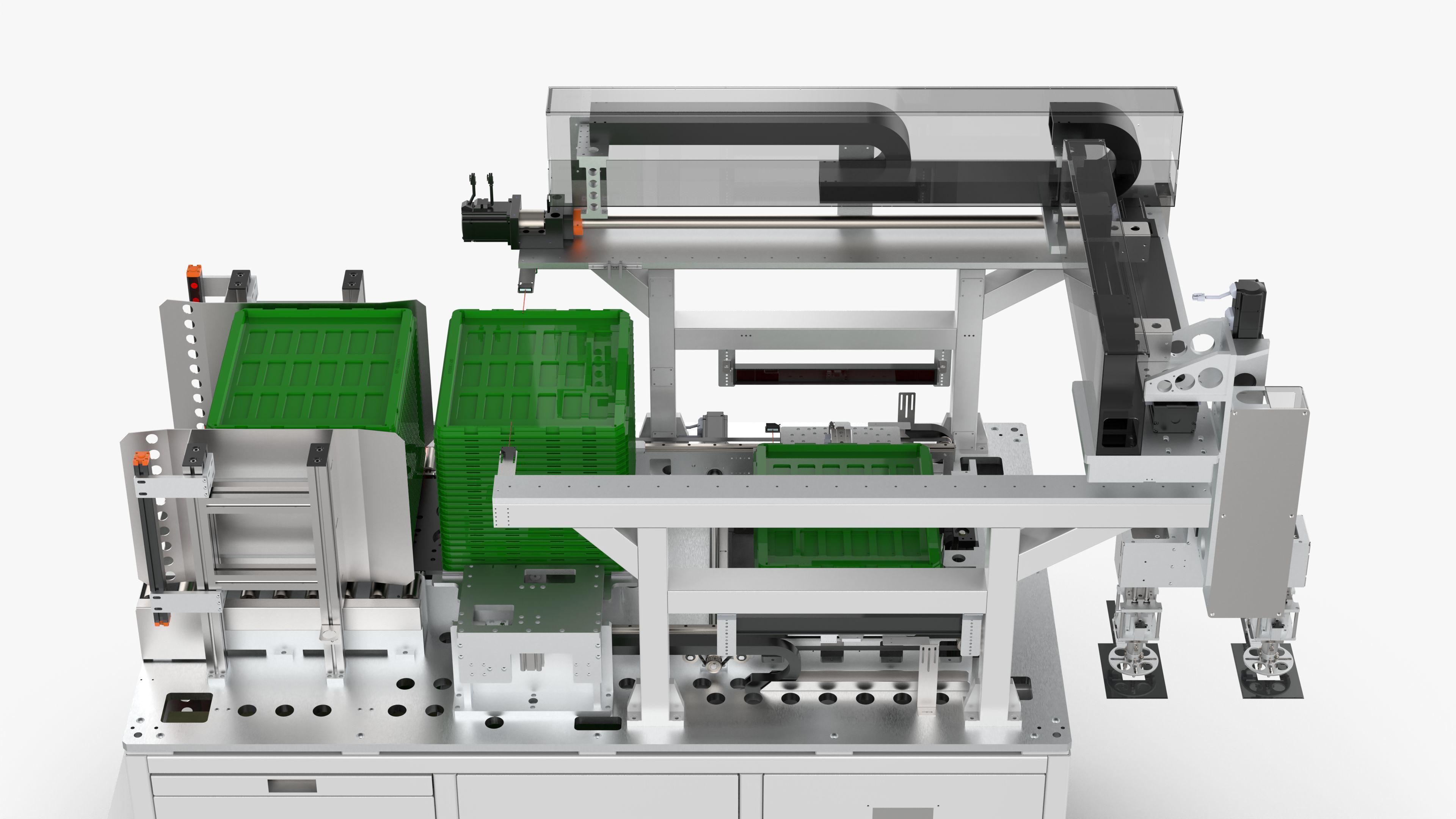 Automatic Tray Feeder 3D model | CGTrader