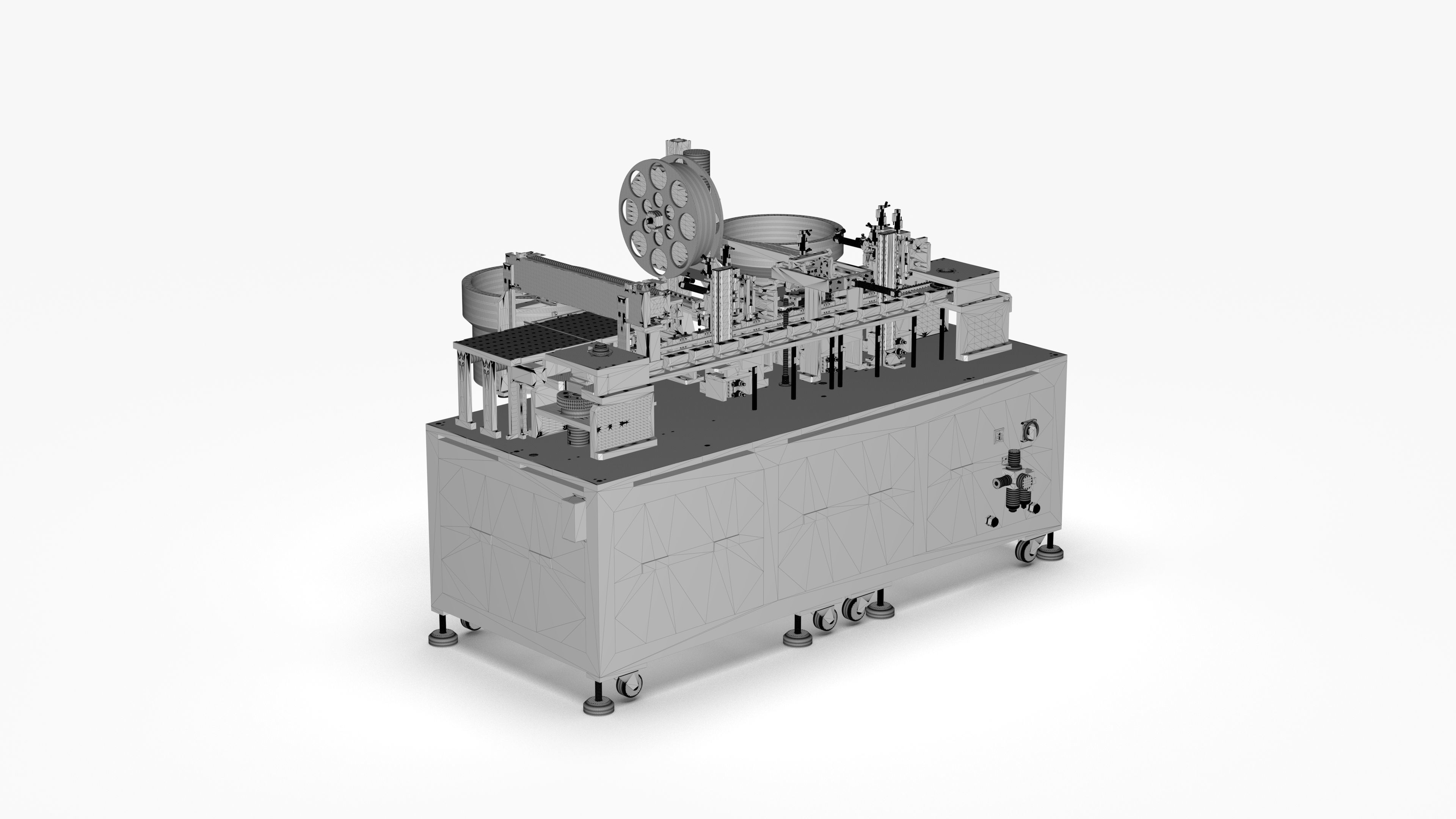 Automatic Solenoid Valve Assembly Machine 3D model | CGTrader
