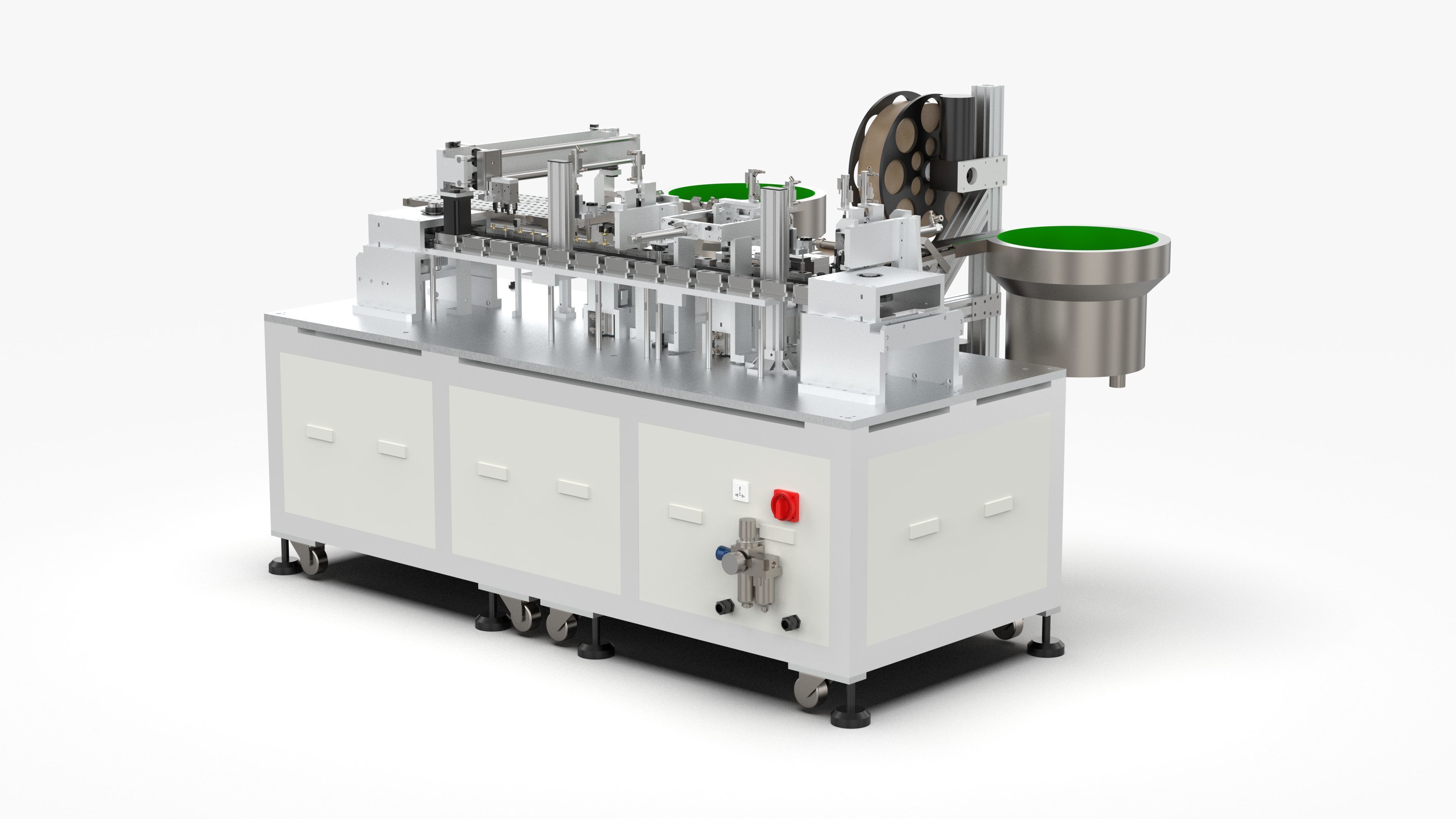 Automatic Solenoid Valve Assembly Machine 3D model | CGTrader