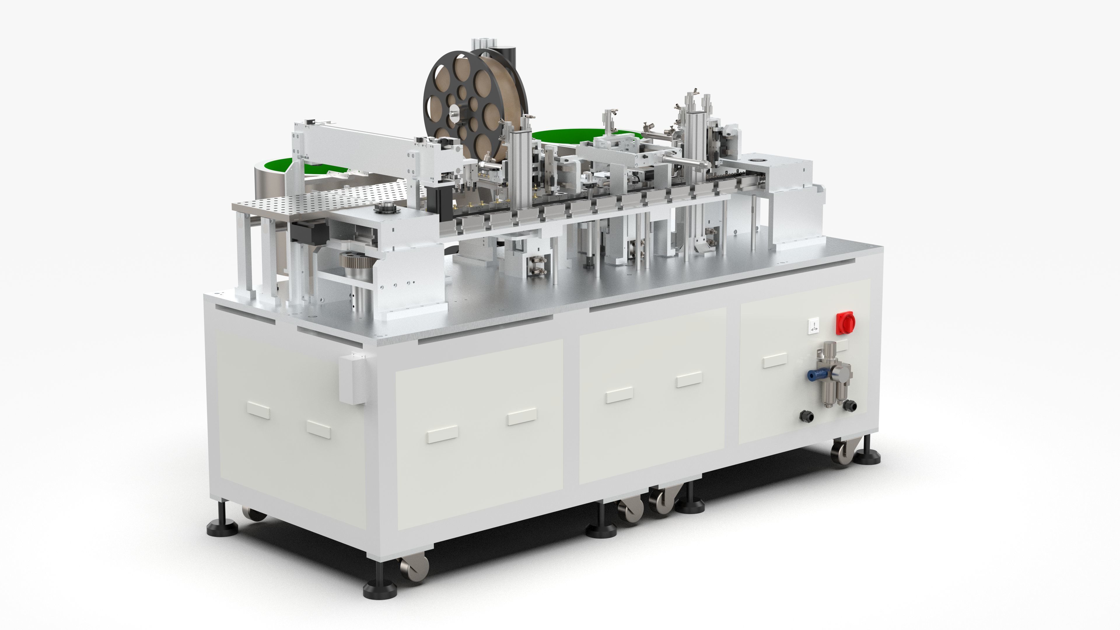 Automatic Solenoid Valve Assembly Machine 3D model | CGTrader