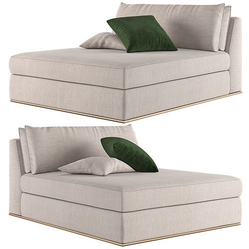 Daybed Ronny 3D model | CGTrader