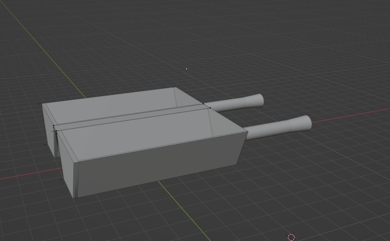 3D model Ingot Mould Double VR / AR / low-poly | CGTrader