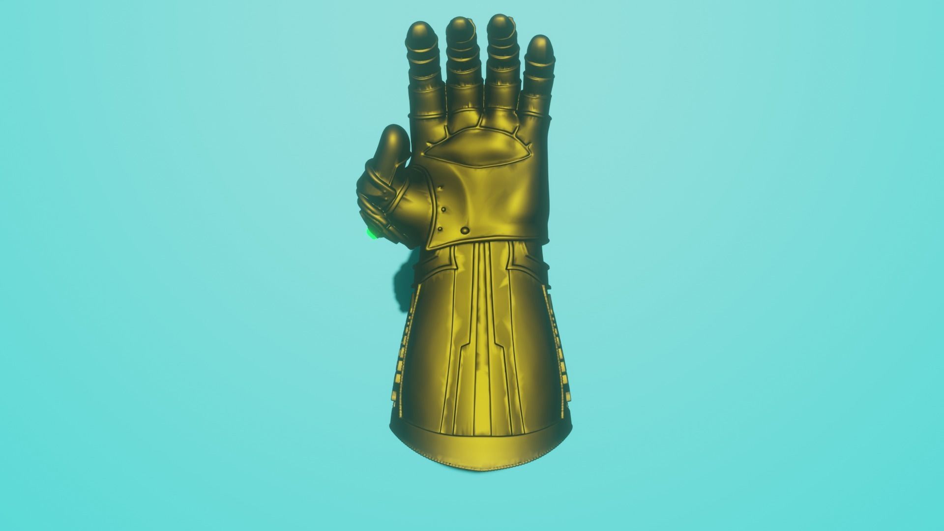 Thanos Infinity Gauntlet Marvel 3D model 3D model | CGTrader