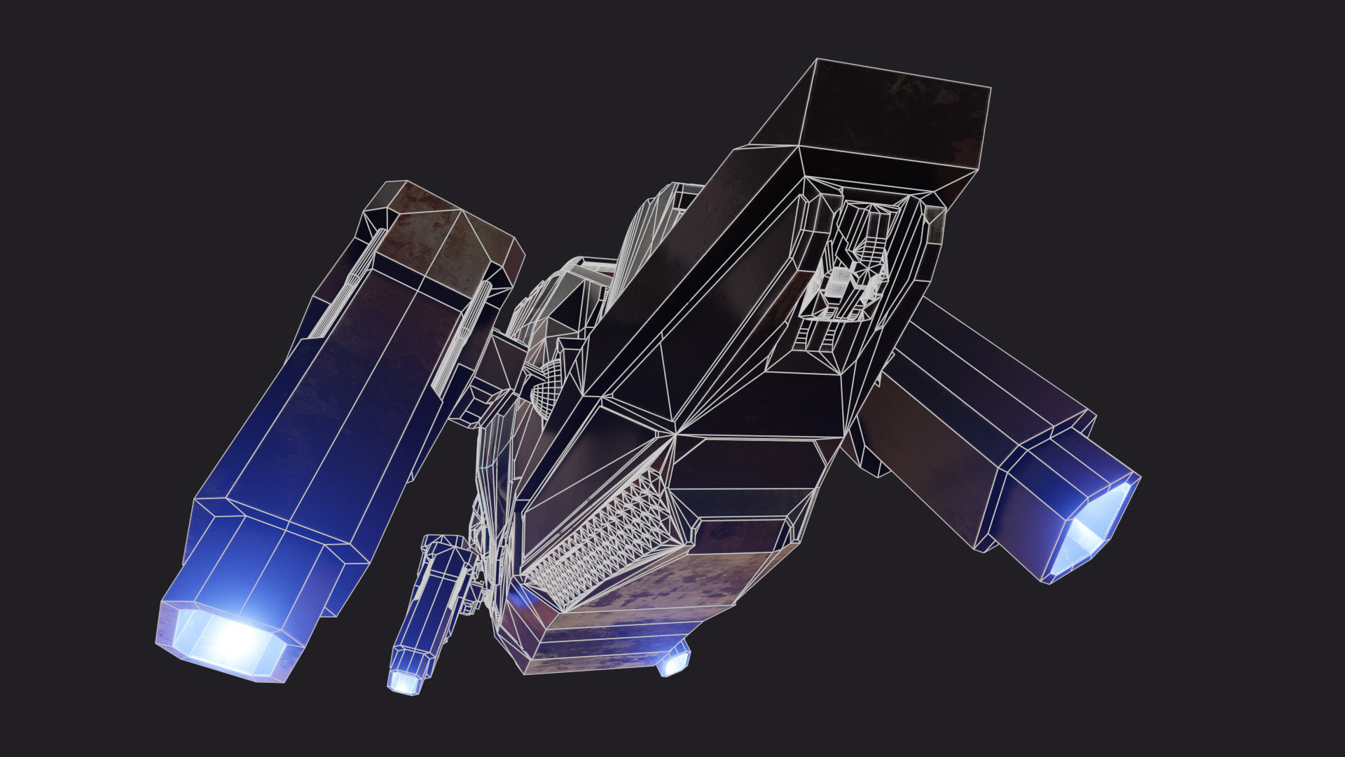 3D model Sci Fi Hover Bike VR / AR / low-poly | CGTrader