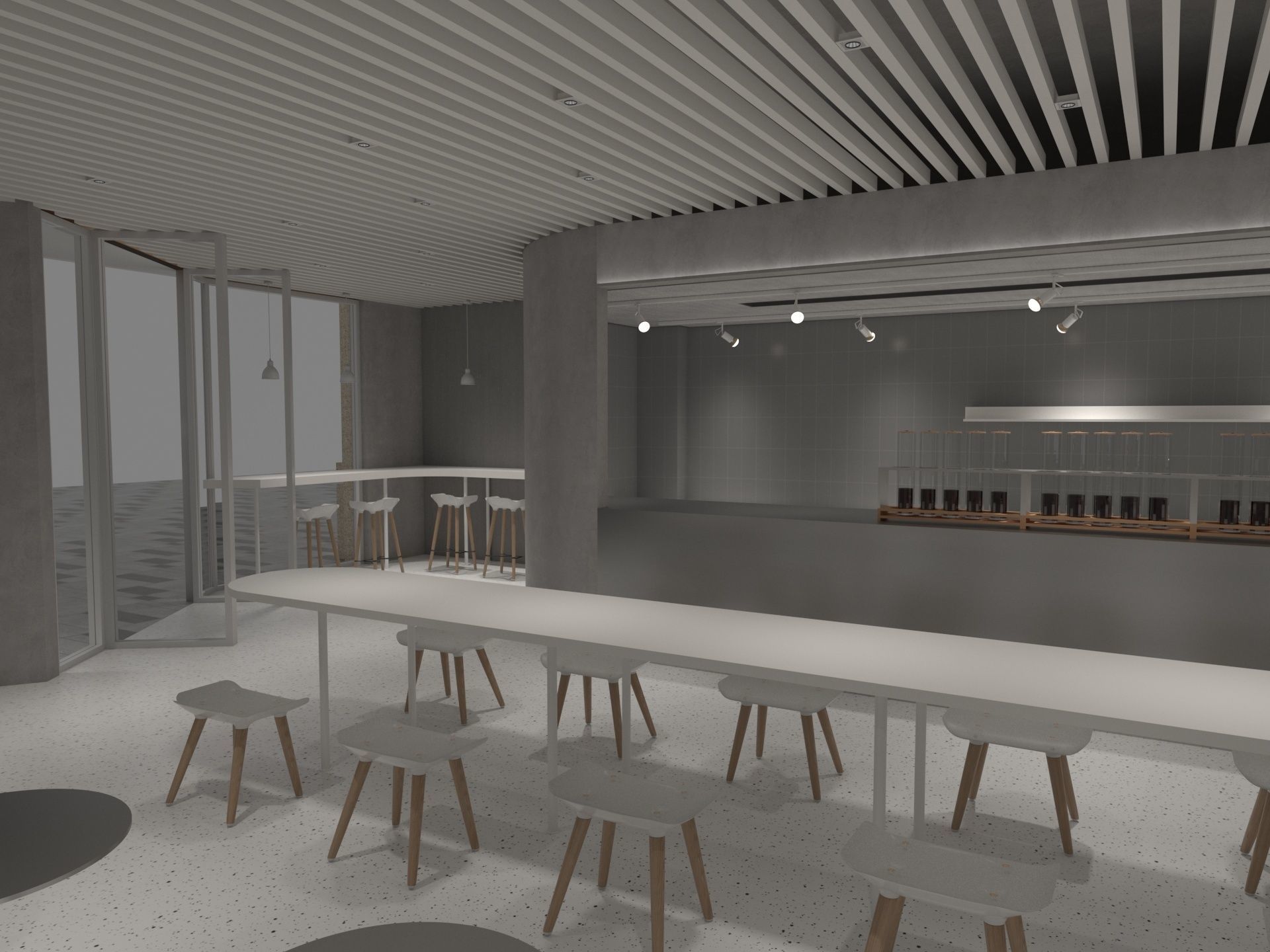 Milk Tea Shop 2 3D model | CGTrader