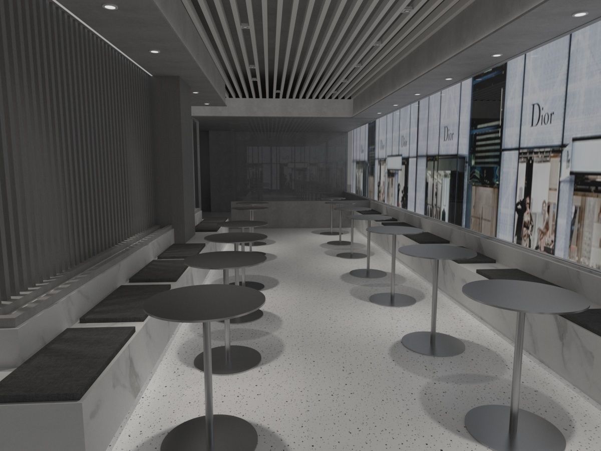 Milk Tea Shop 2 3D model | CGTrader