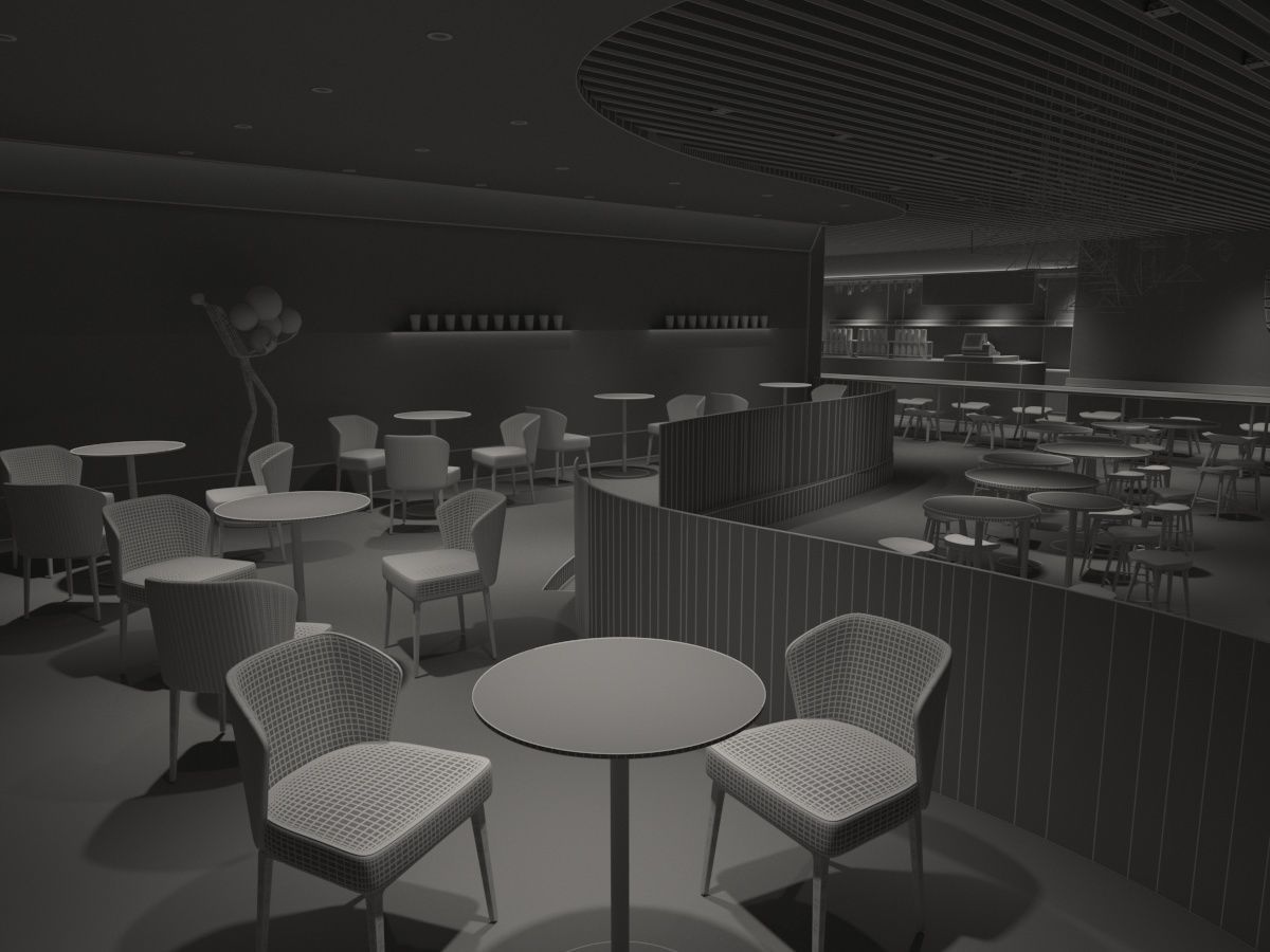 Milk Tea Shop 2 3D model | CGTrader