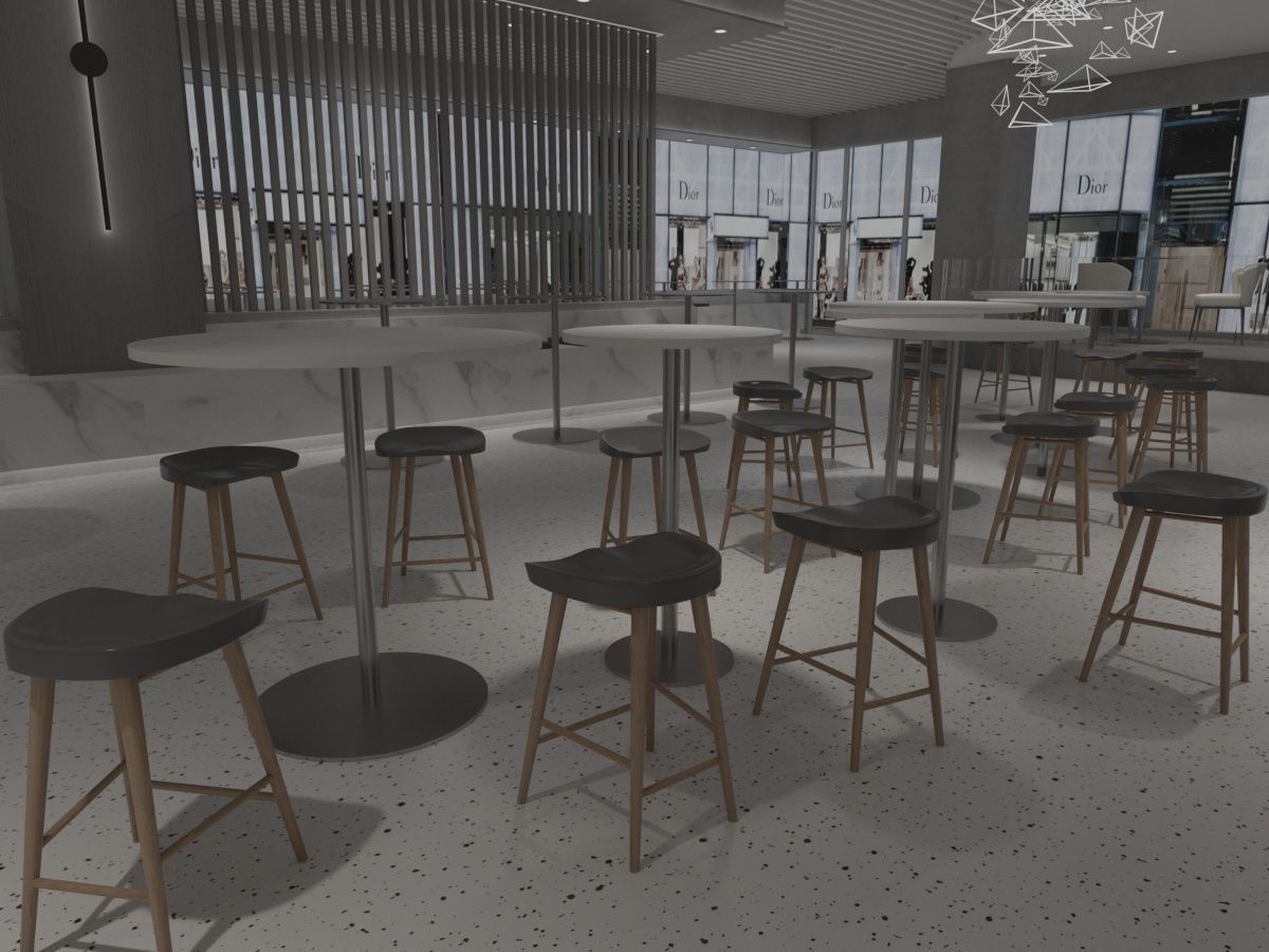 Milk Tea Shop 2 3D model | CGTrader