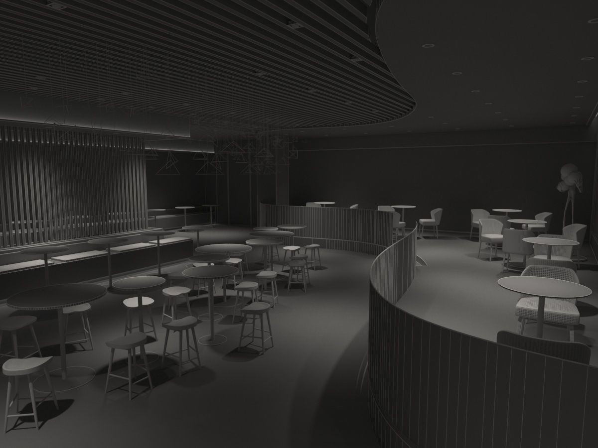 Milk Tea Shop 2 3D model | CGTrader