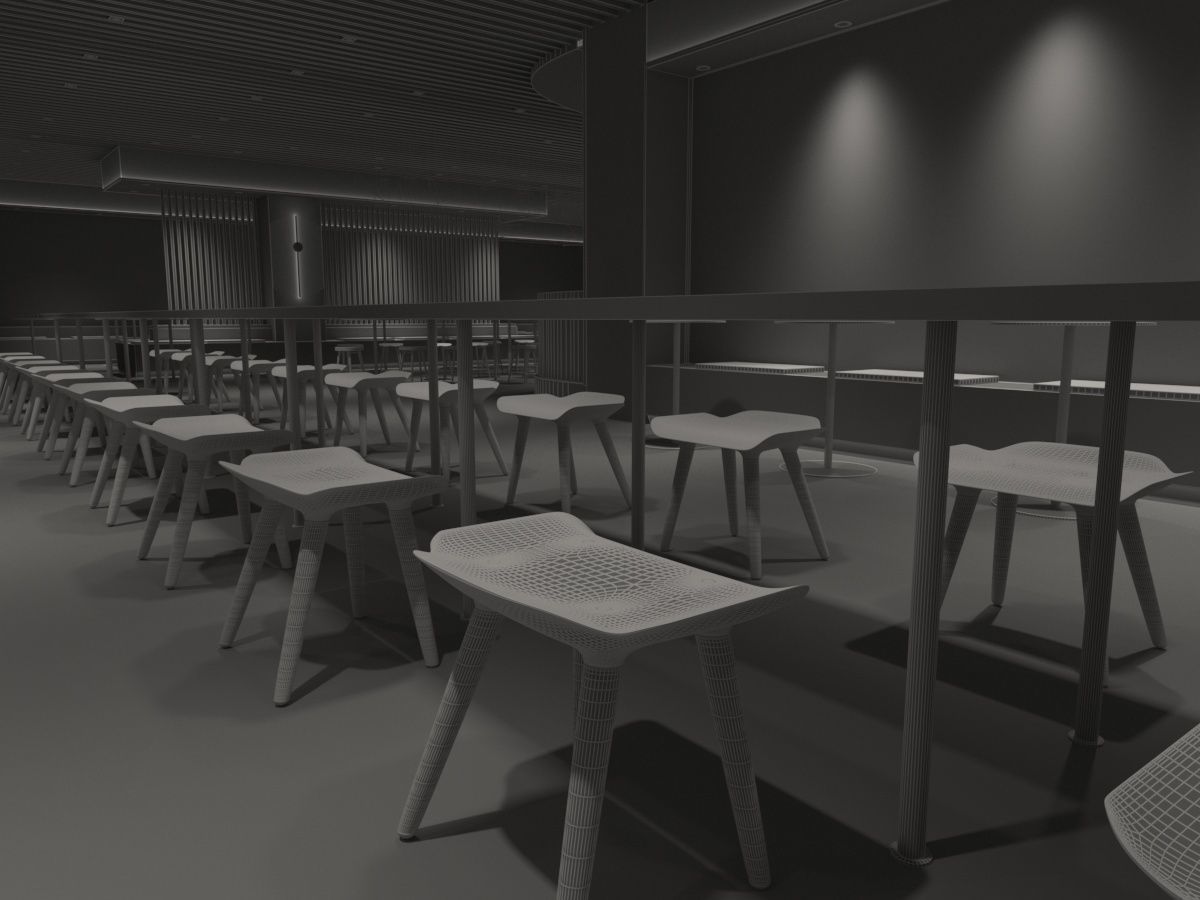 Milk Tea Shop 2 3D model | CGTrader