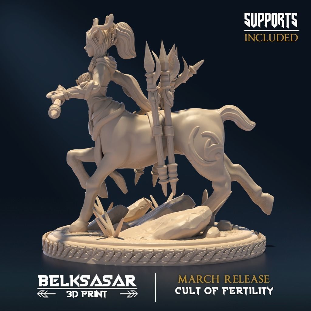 Midday Cervitaur A free 3D model 3D printable | CGTrader
