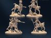 Midday Cervitaur Set x4 3D model 3D printable | CGTrader