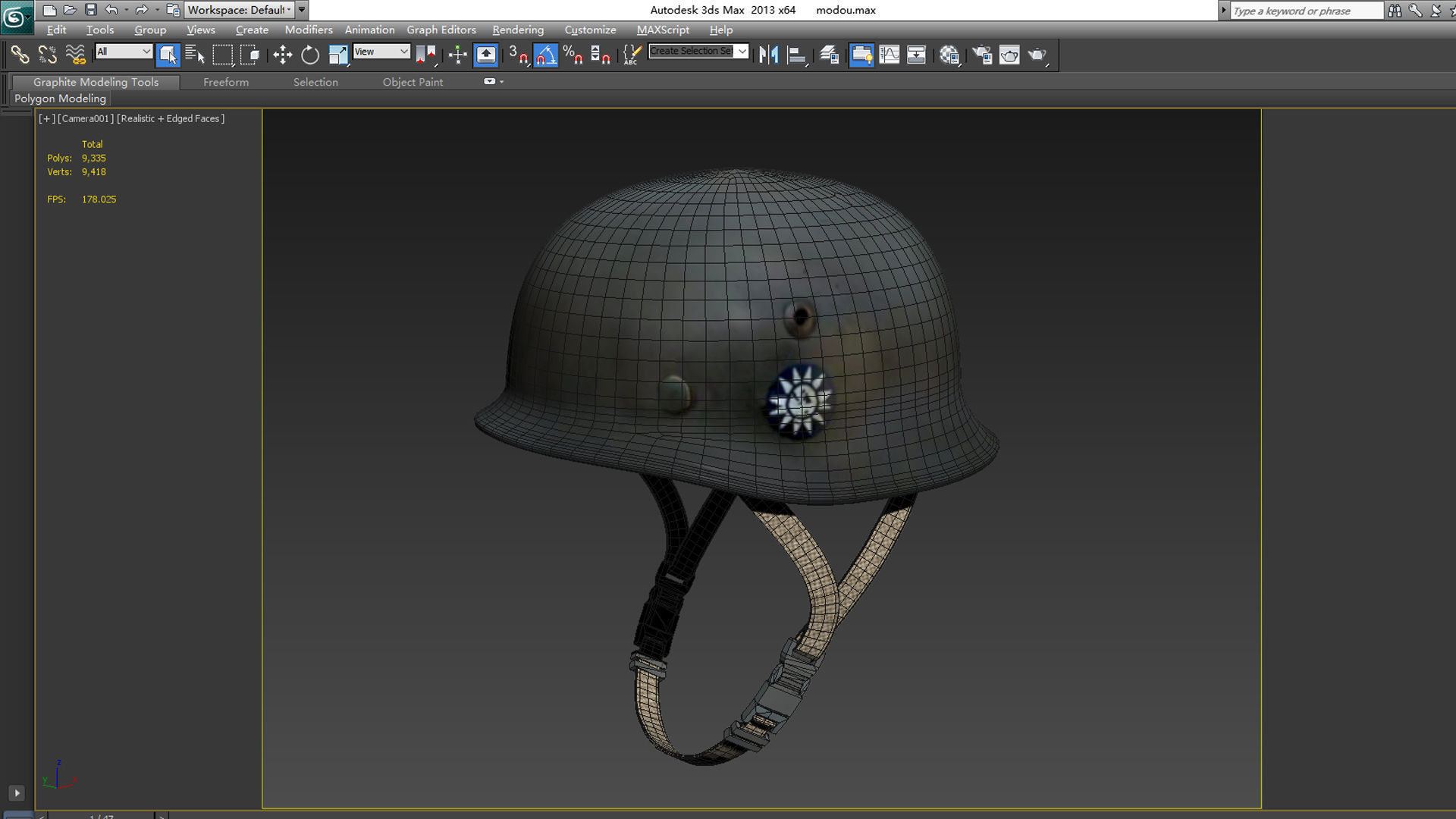 Kuomintang helmet war steel army soldier privat battle people 3D model ...