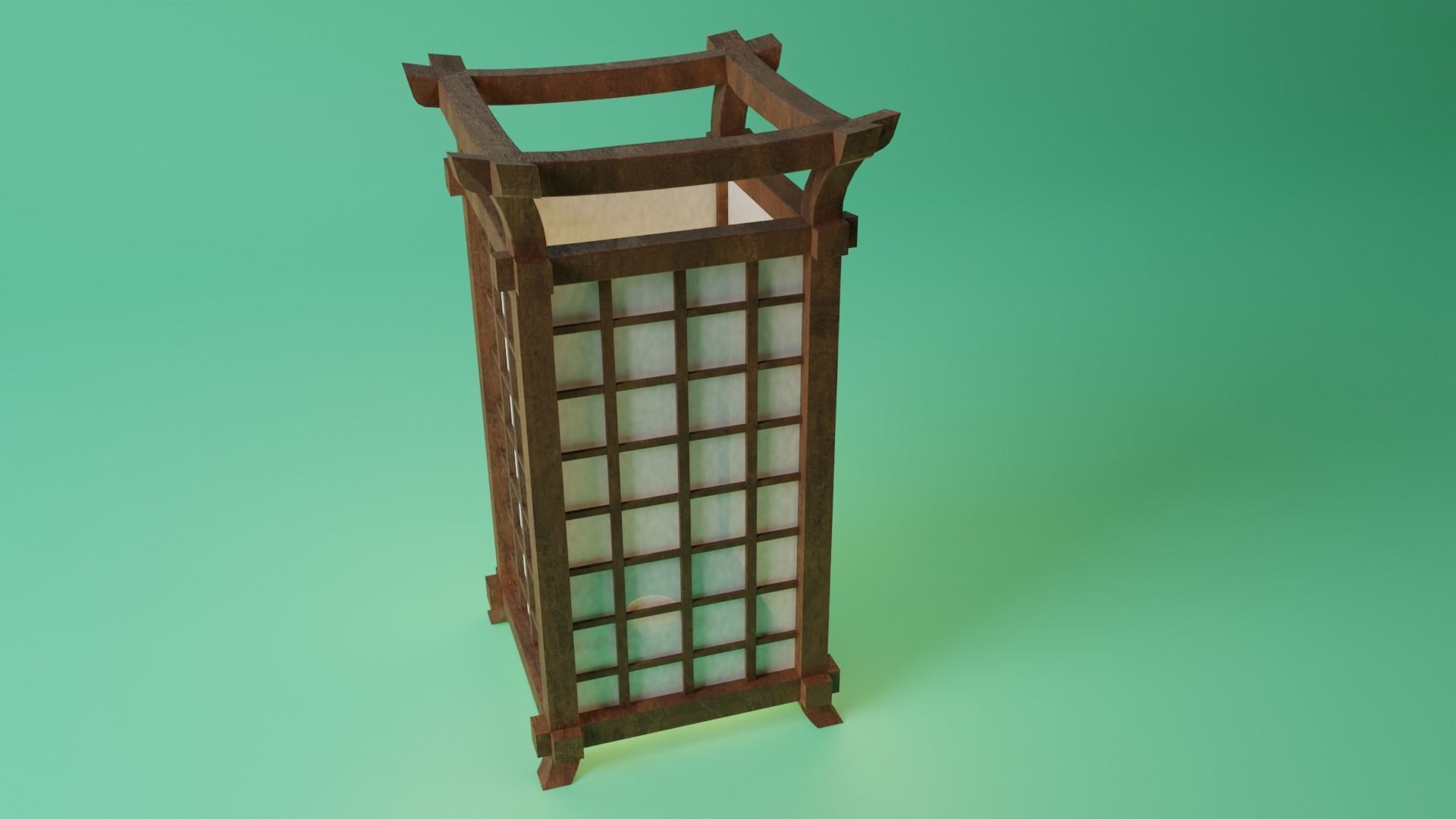 lapm in Japan style free VR / AR / low-poly 3D model | CGTrader