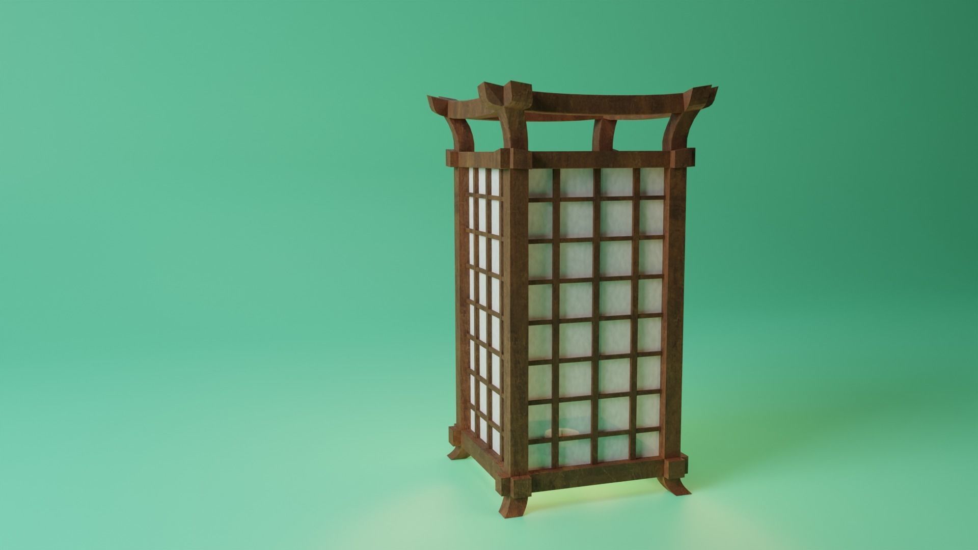 lapm in Japan style free VR / AR / low-poly 3D model | CGTrader