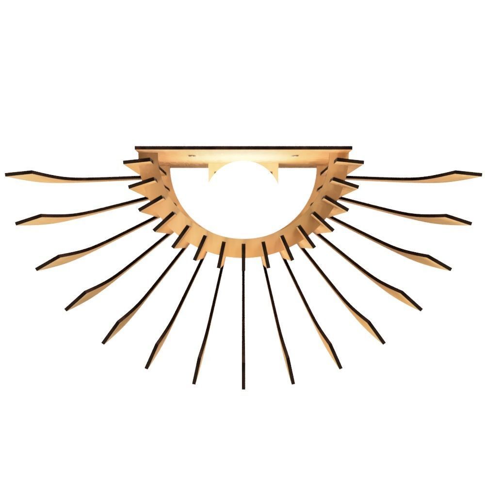 WALL LIGHT STL AND DXF FILES 8 3D model 3D printable | CGTrader