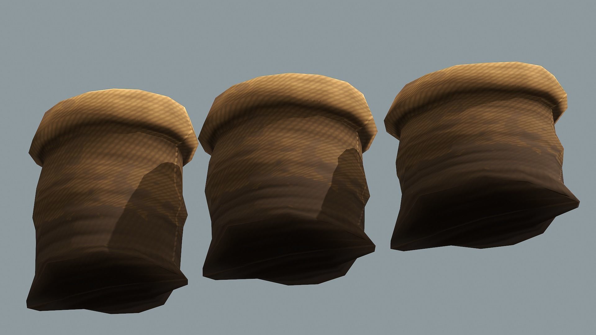 3D model Stylized Flour Bag - PBR Game Ready VR / AR / low-poly | CGTrader