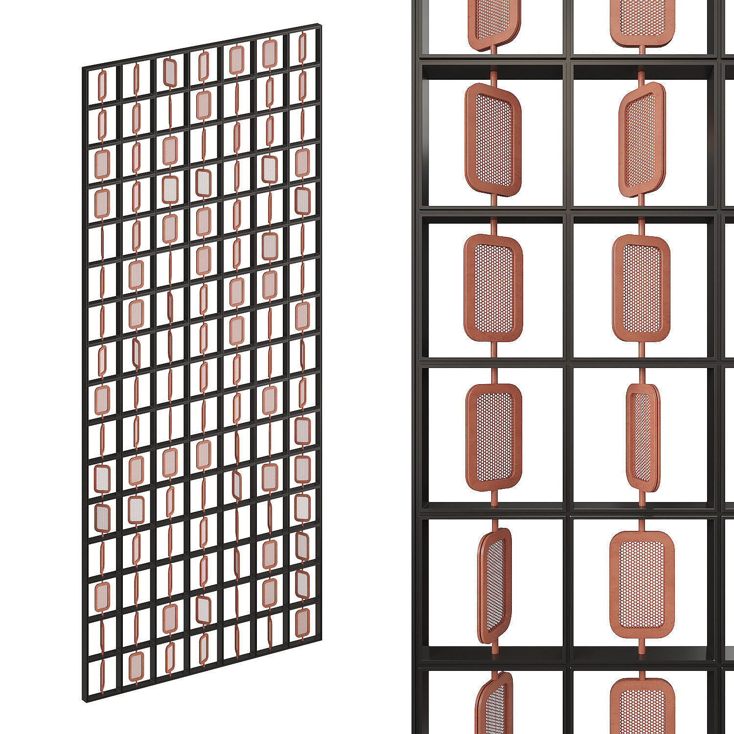 The textured metal screen 3D model | CGTrader