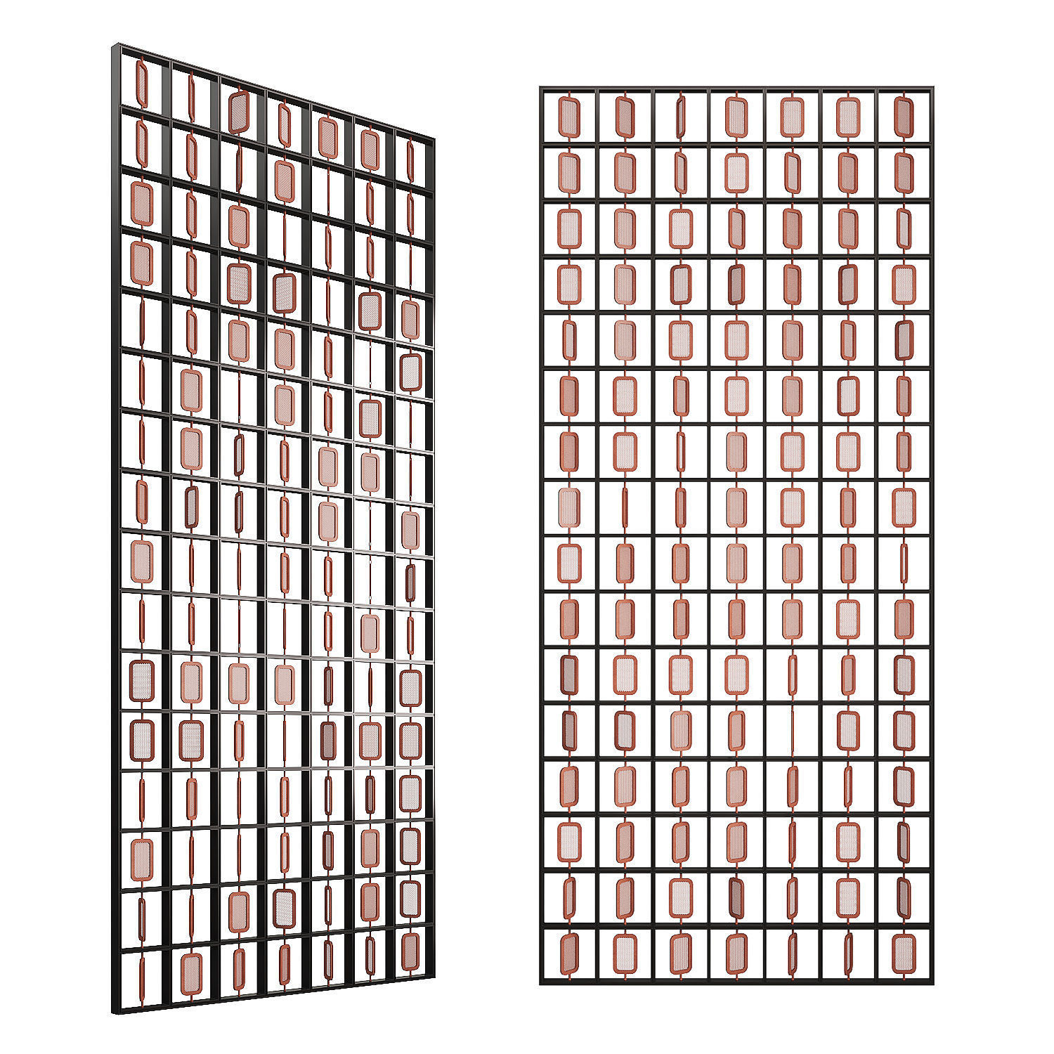 The textured metal screen 3D model | CGTrader