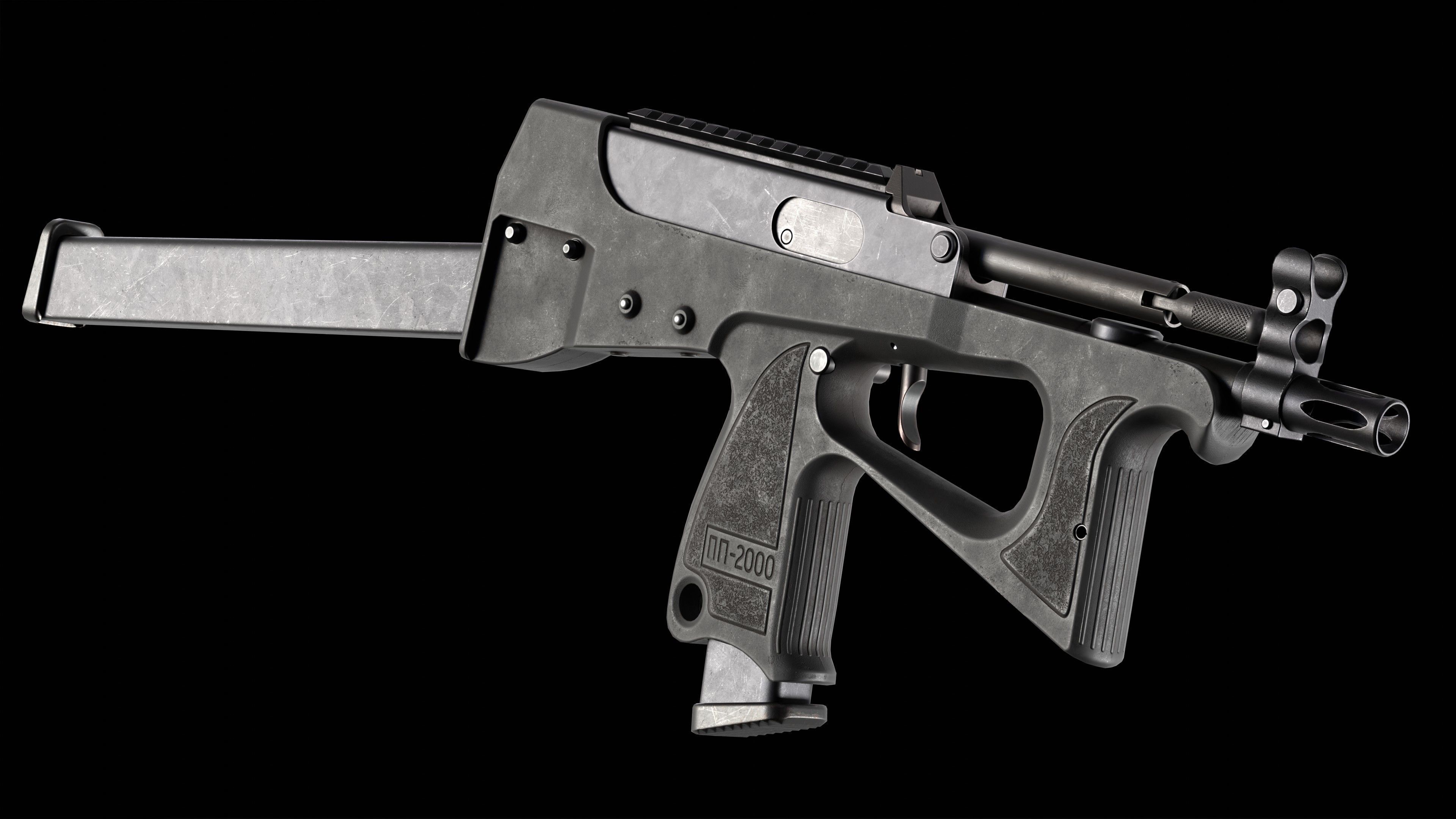 3D model PP-2000 SMG VR / AR / low-poly | CGTrader