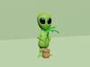 Cute Alien Vase Pot - Miniature - STL Printable 3D model 3D printable ...