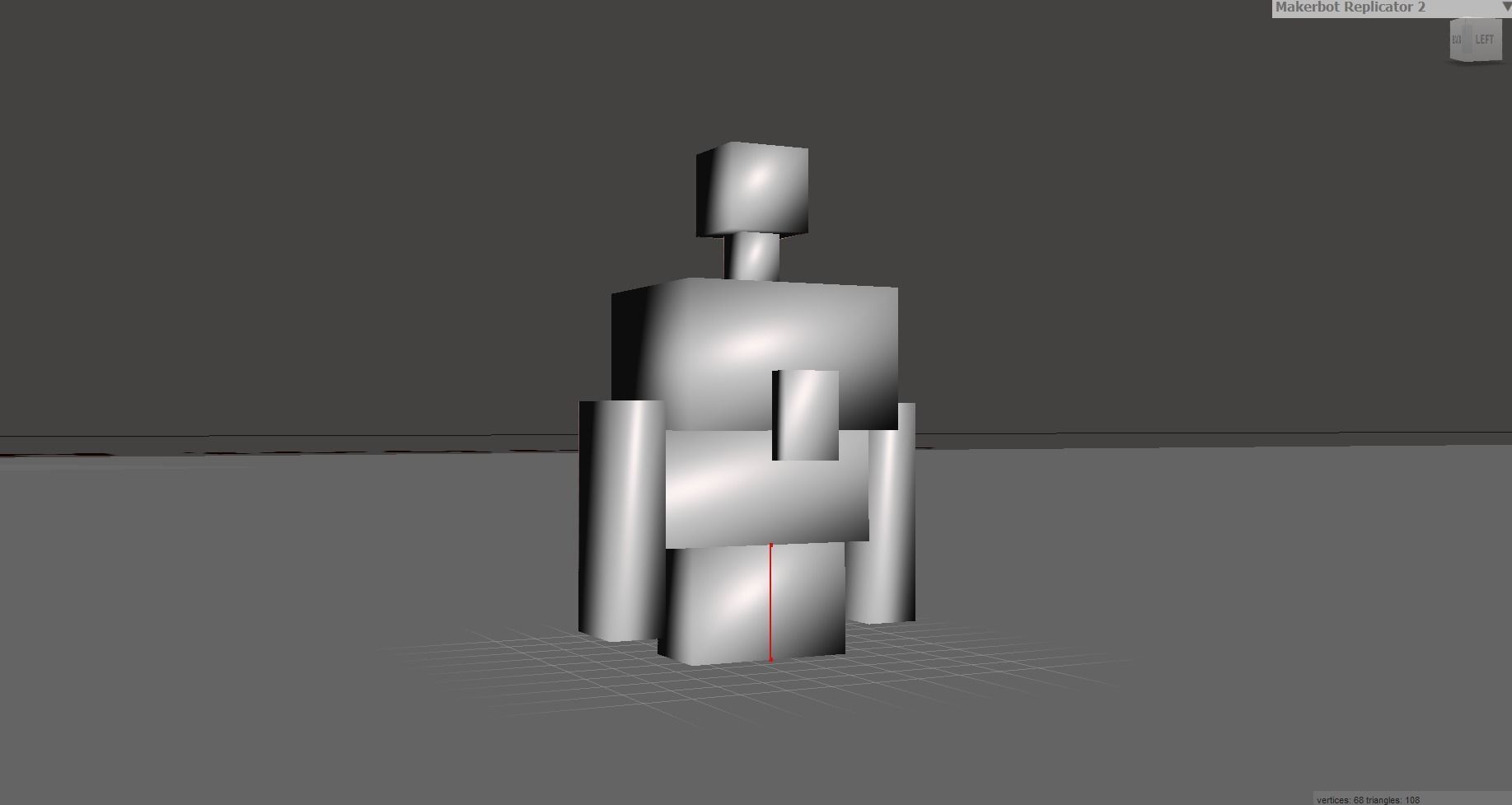 Minecraft Copper Golem 3D model 3D printable | CGTrader