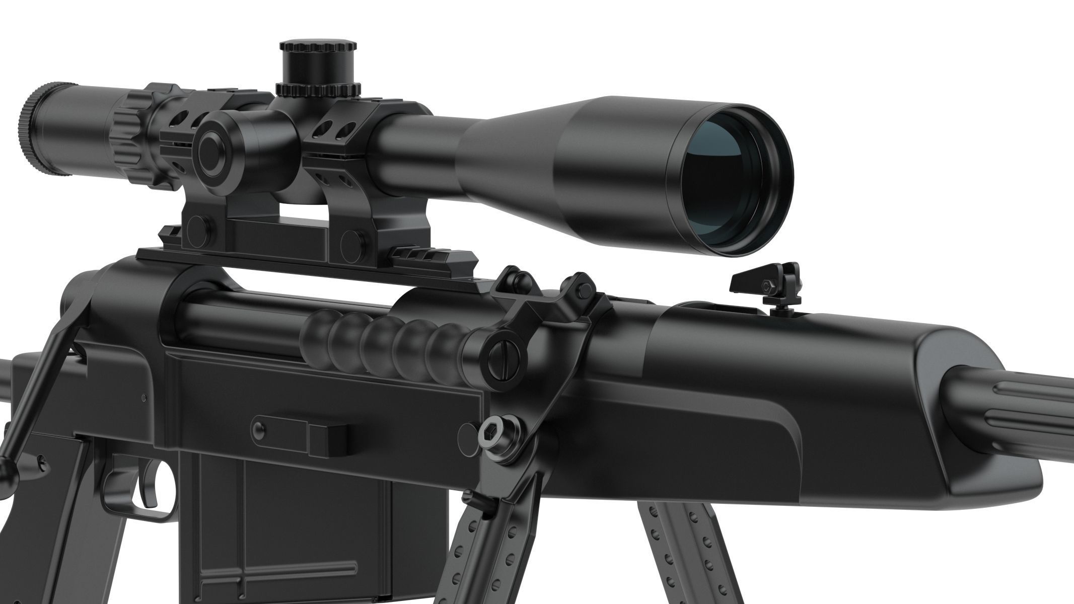 Zastava M93 Black Arrow Anti-materiel Rifle 3D model | CGTrader