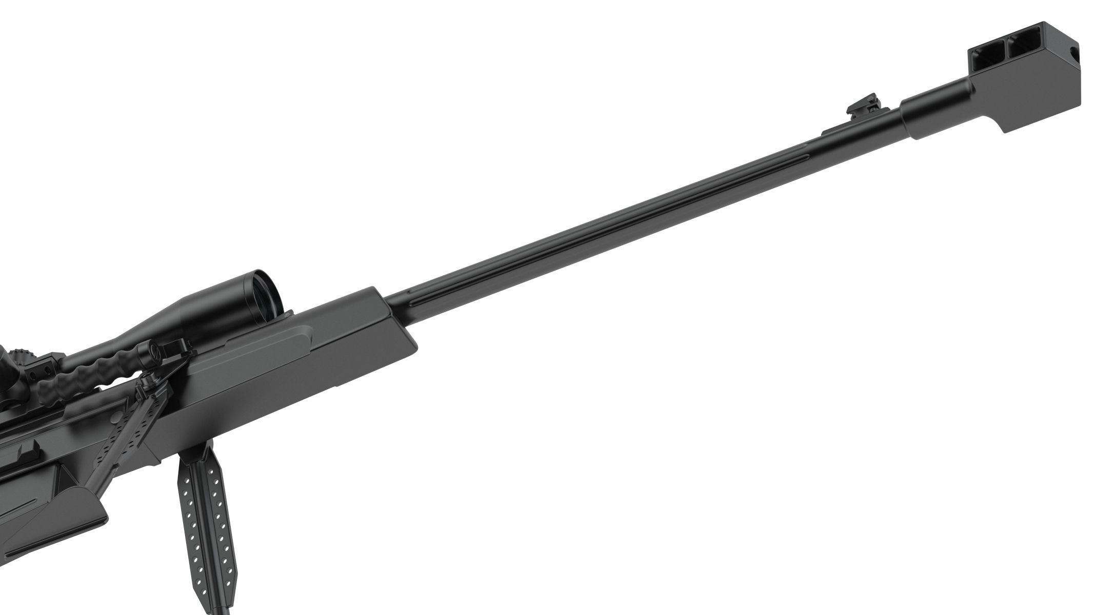 Zastava M93 Black Arrow Anti-materiel Rifle 3D model | CGTrader