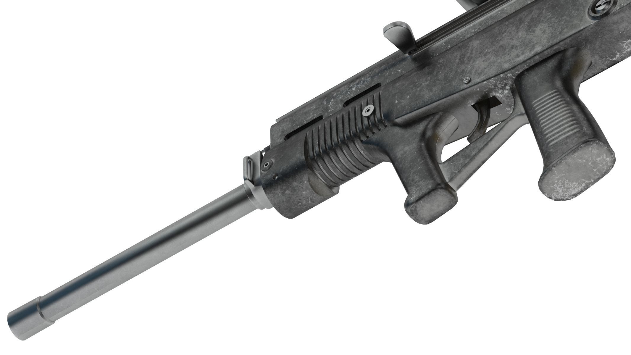 3D model LA-K12 Puma Bullup Shotgun PBR Low Poly VR / AR / low-poly ...