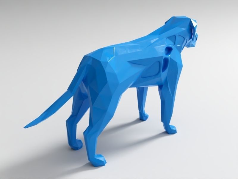Polygon English Mastiff Dog 3D model 3D printable | CGTrader