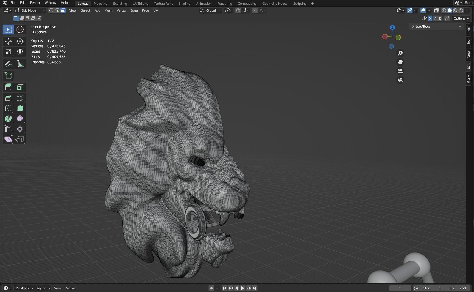 A door knocker 3D model 3D printable | CGTrader