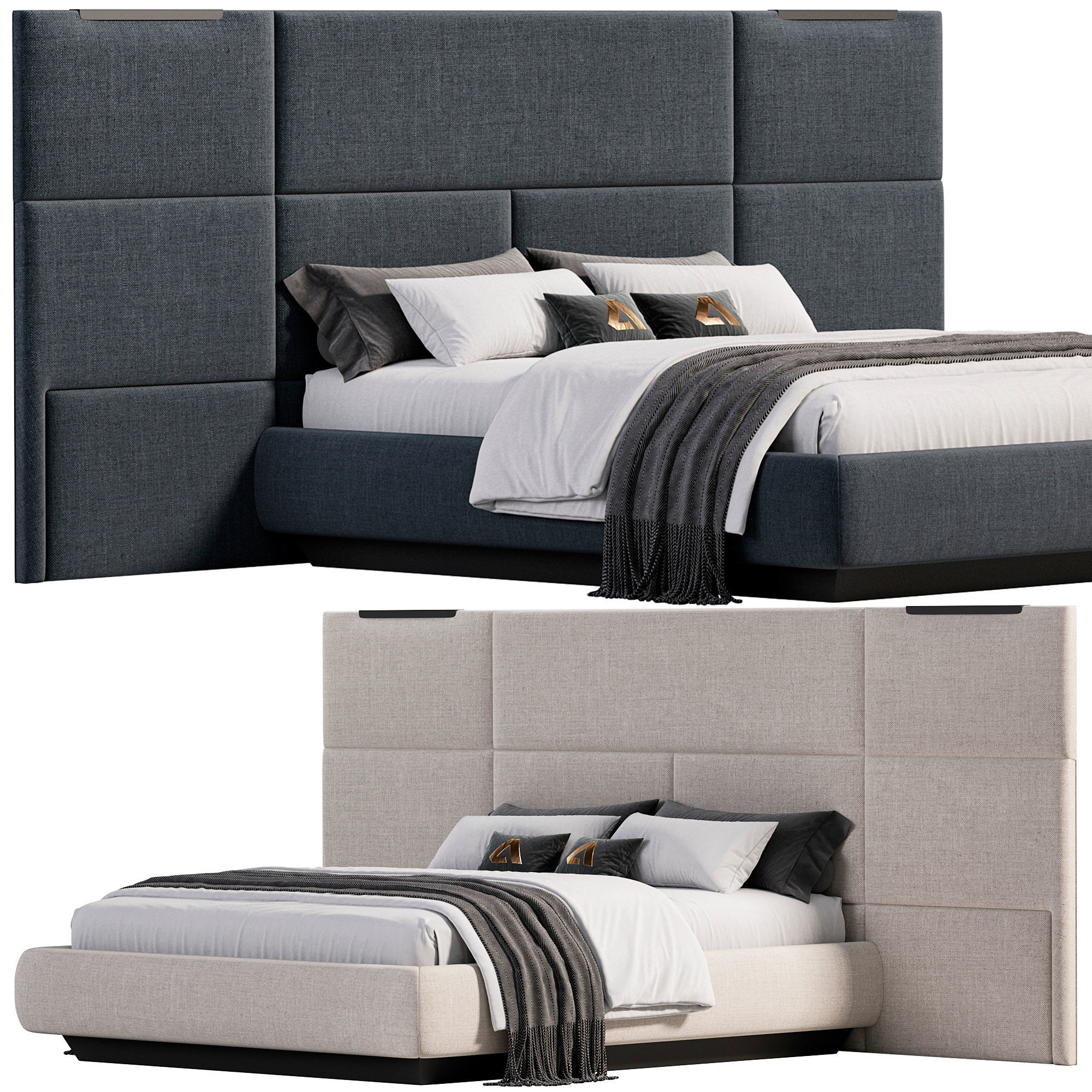 Lucca Karyola bed by Area mobilya 3D model | CGTrader