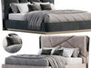 Mascari bed 3D model | CGTrader