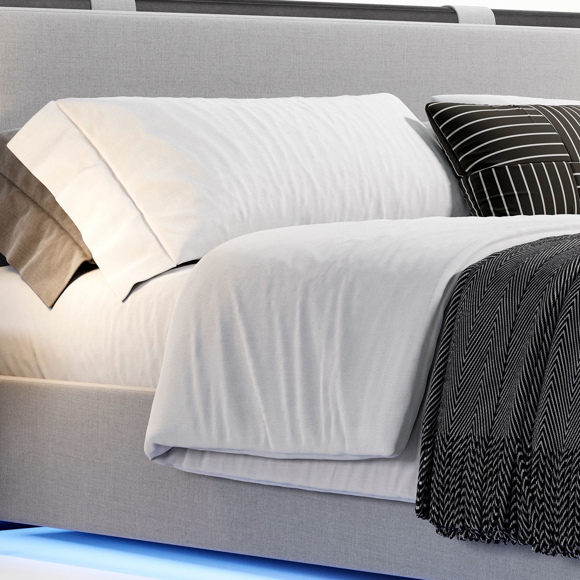 Abigail Bed 3D model | CGTrader