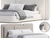 Hadrian Bed 3D model | CGTrader