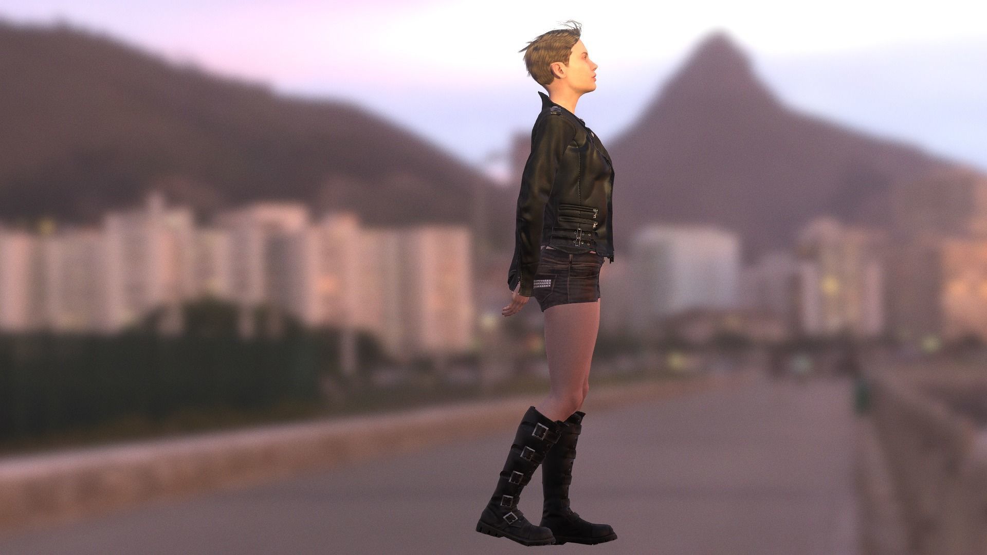 3D model Claudia MacPherson VR / AR / low-poly | CGTrader