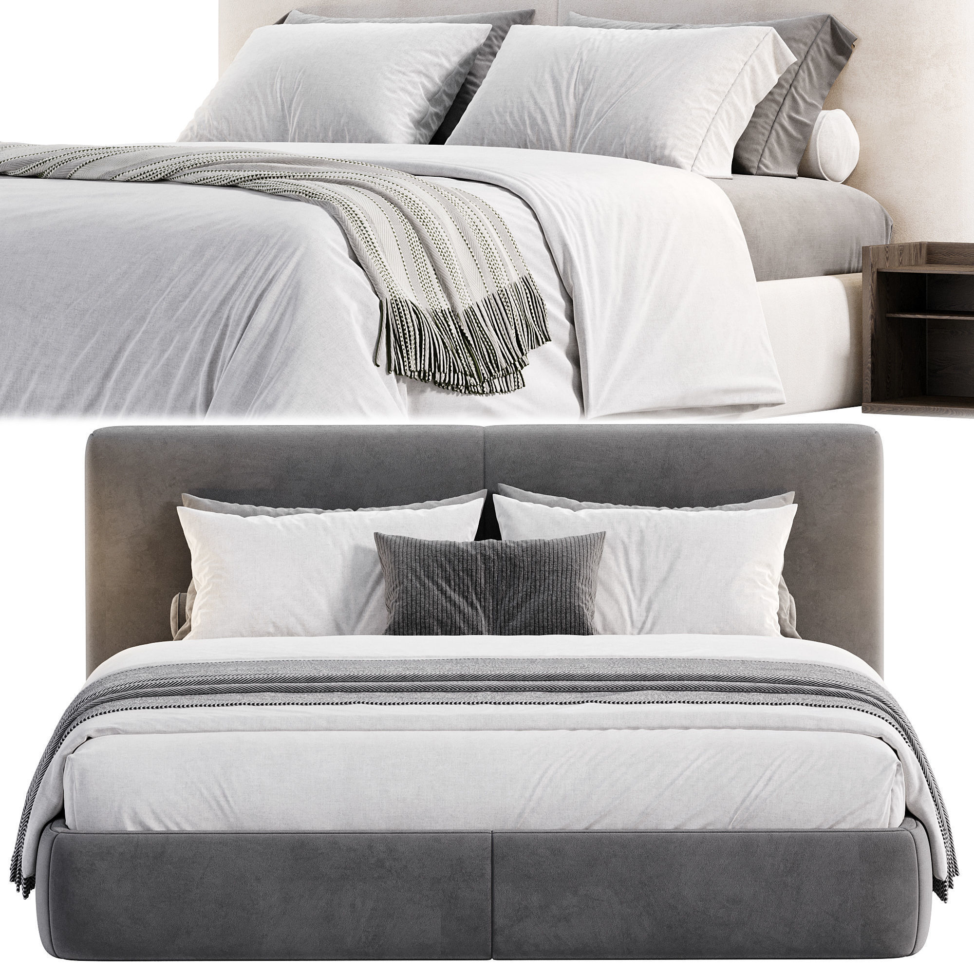Nuvo bed by Mononova 3D model | CGTrader