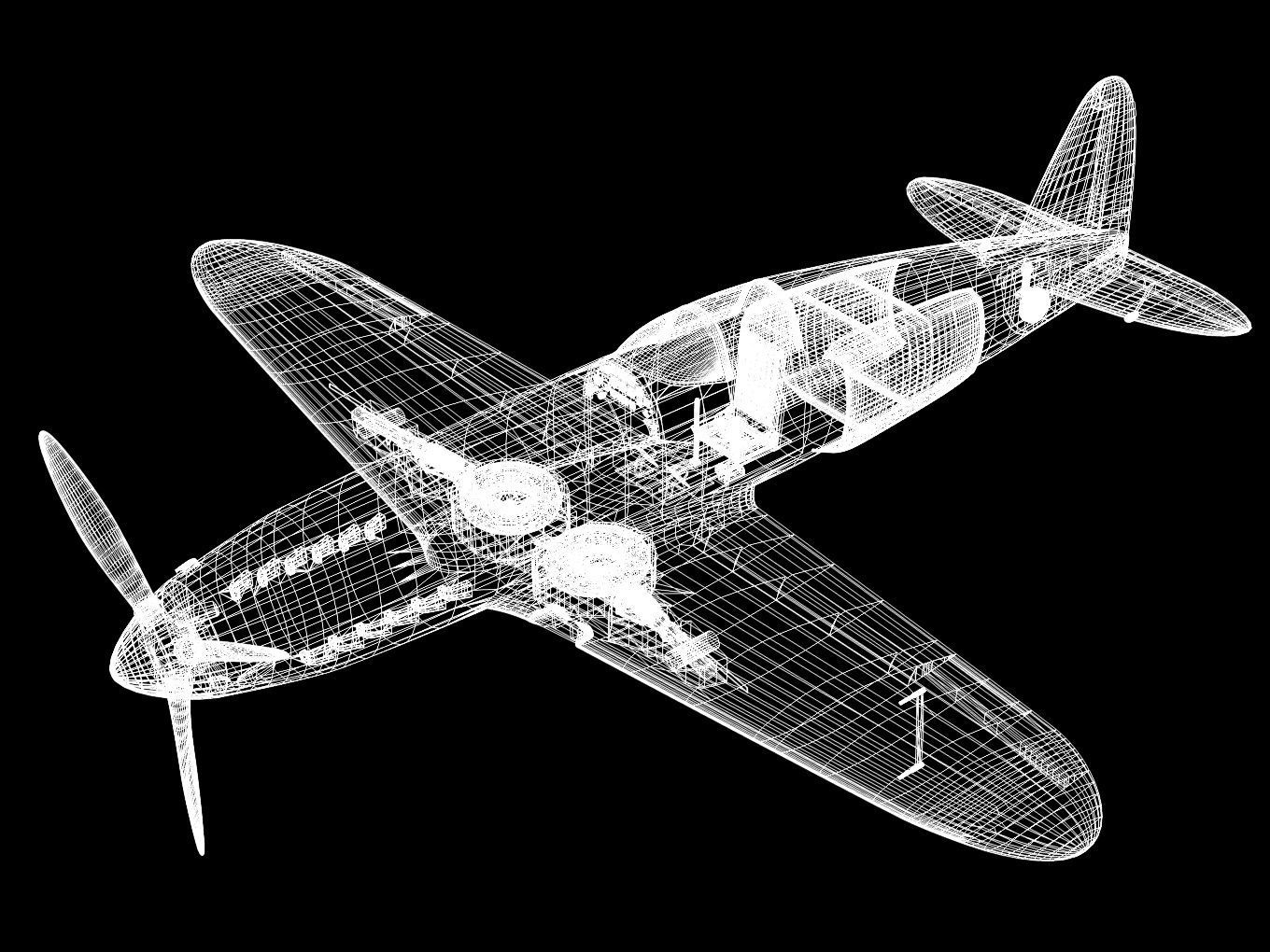 Kawasaki Ki78 Kensan 3D model | CGTrader