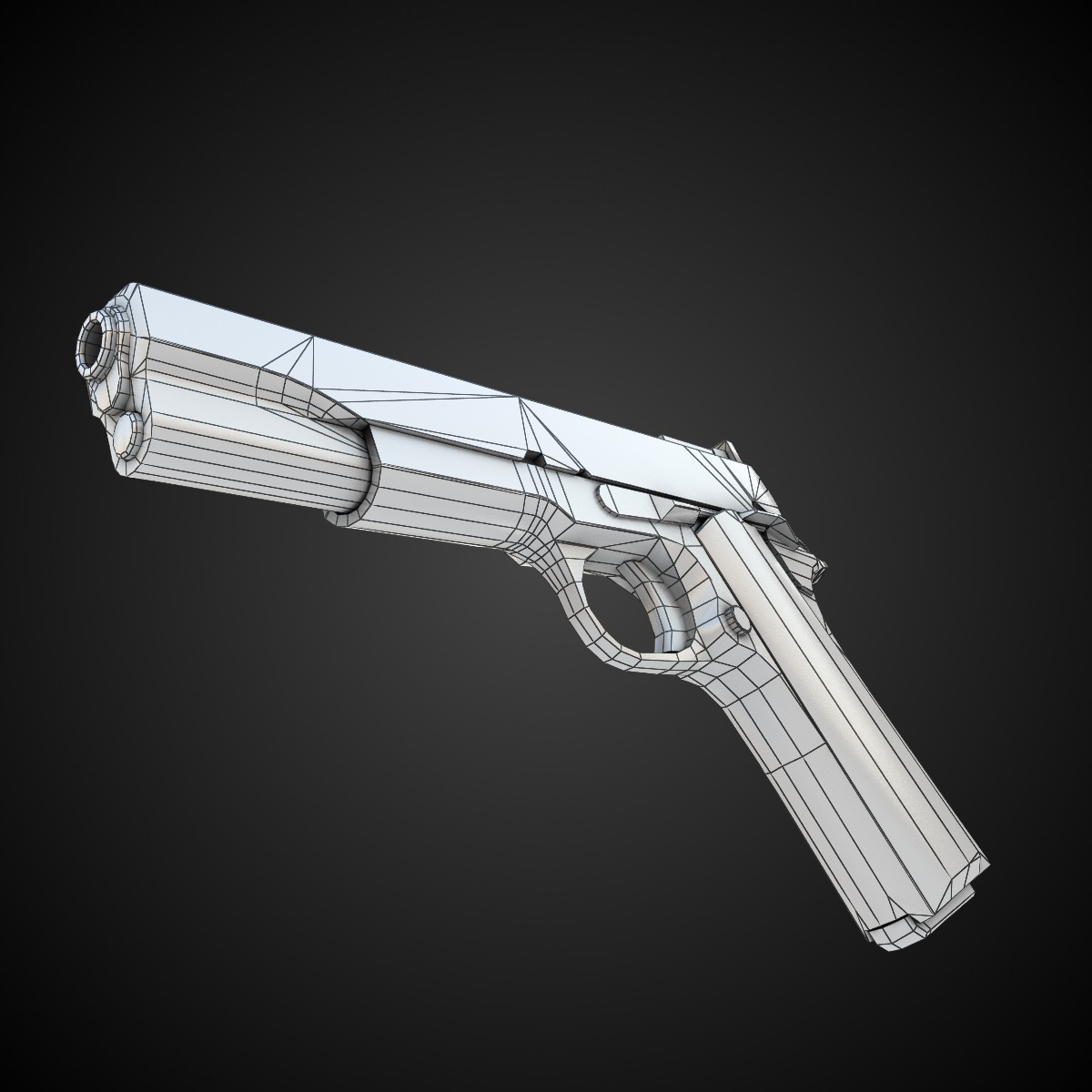 3D model Colt SSP 9mm VR / AR / low-poly | CGTrader