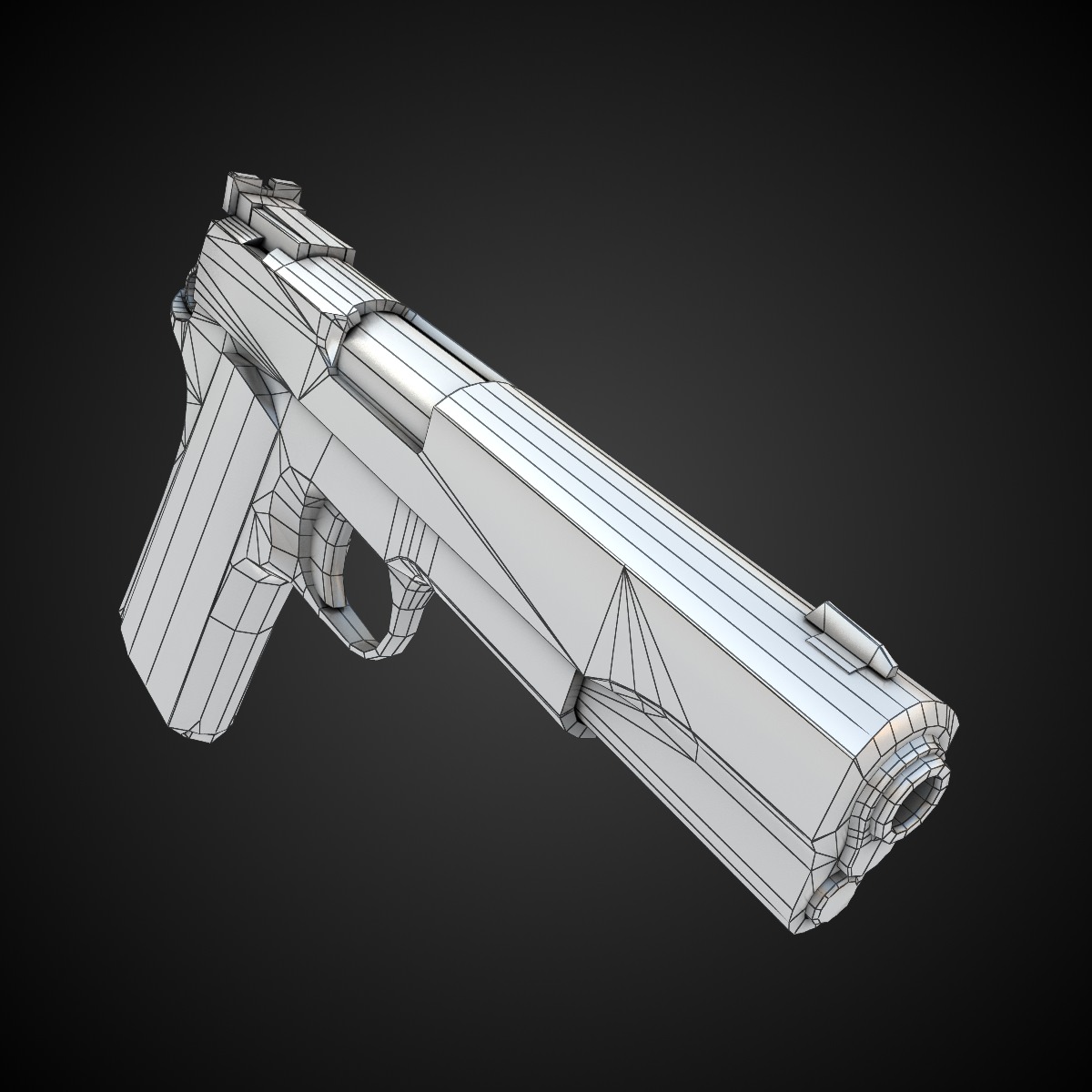 3D model Colt SSP 9mm VR / AR / low-poly | CGTrader