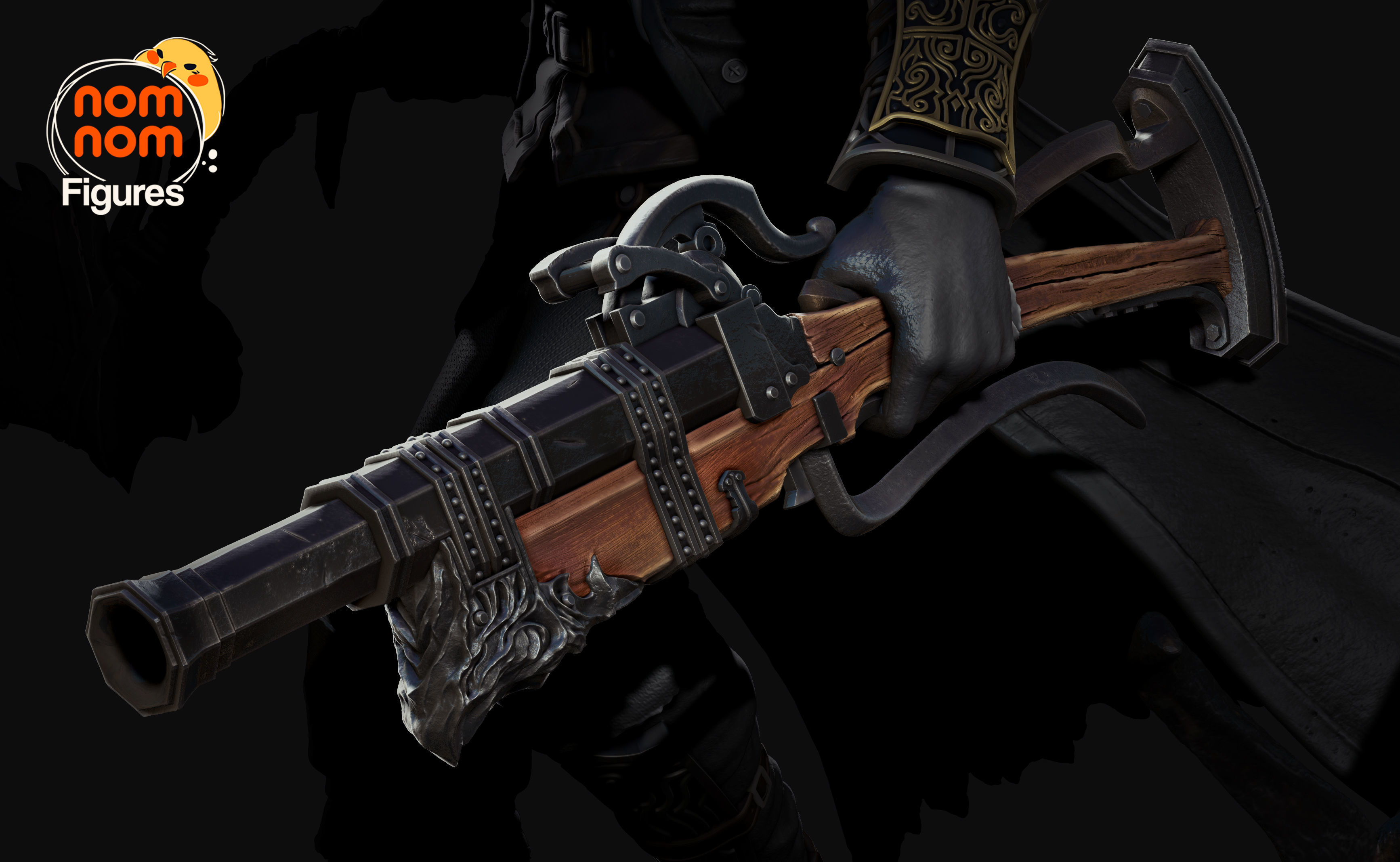 Hunter - Bloodborne 3D model 3D printable | CGTrader