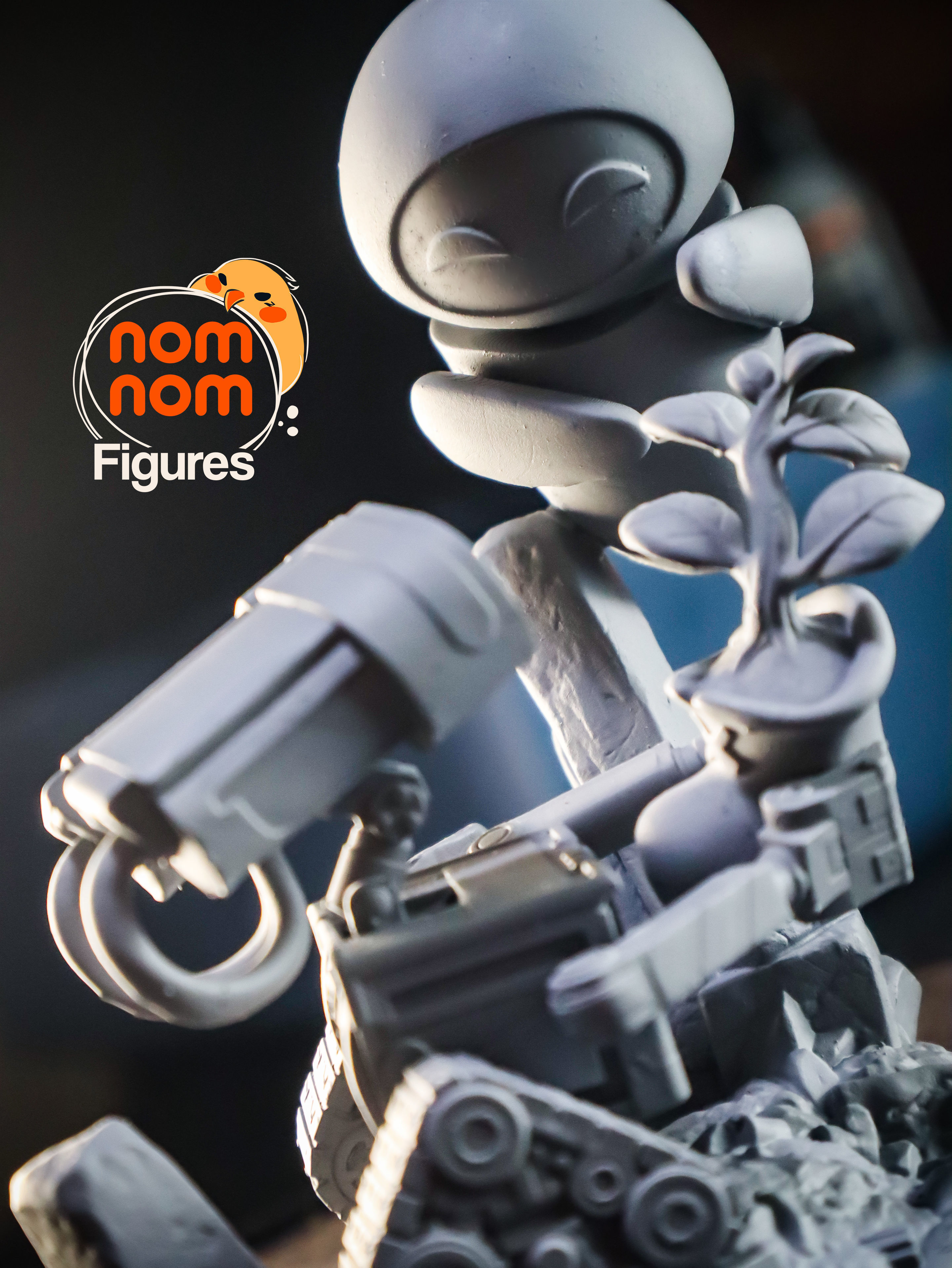 Chibi Wall-e and Eve 3D model 3D printable | CGTrader